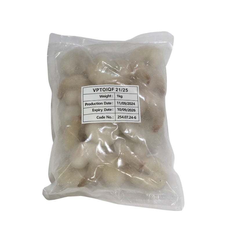 Prawn Vannamei PDTO IQF 21/25 1kg – DeliBox