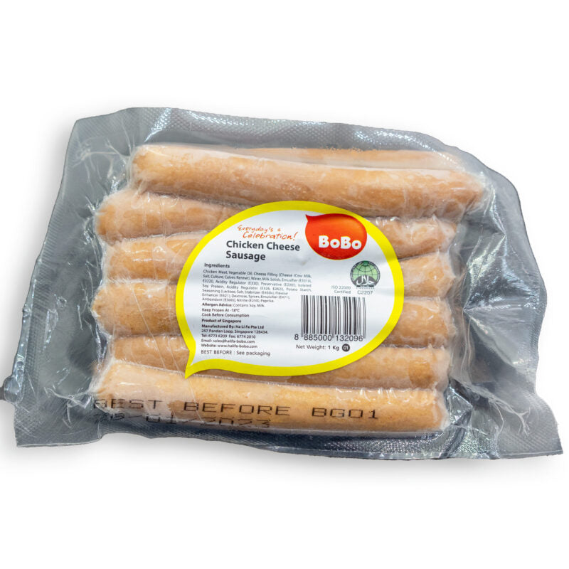 Bobo Chicken Cheese Sausage 1kg – DeliBox