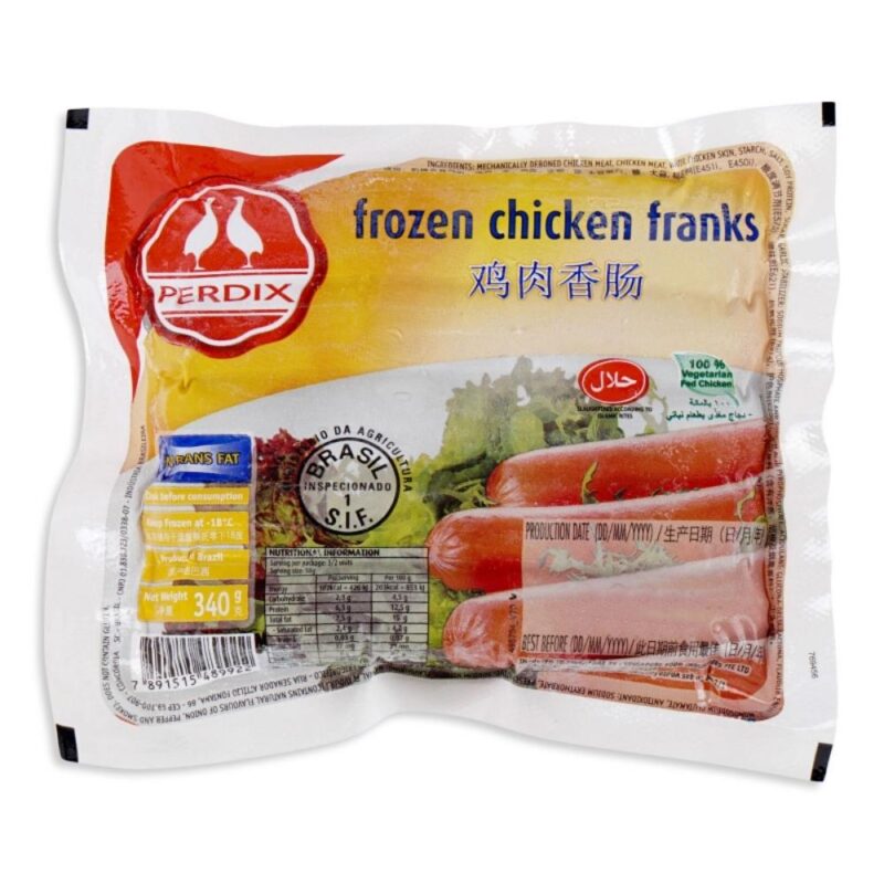 Perdix Frozen Chicken Frank 340g – DeliBox