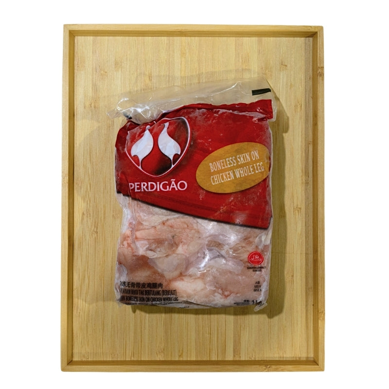 Perdigao Chicken Boneless Whole Leg Skin On 1kg – DeliBox