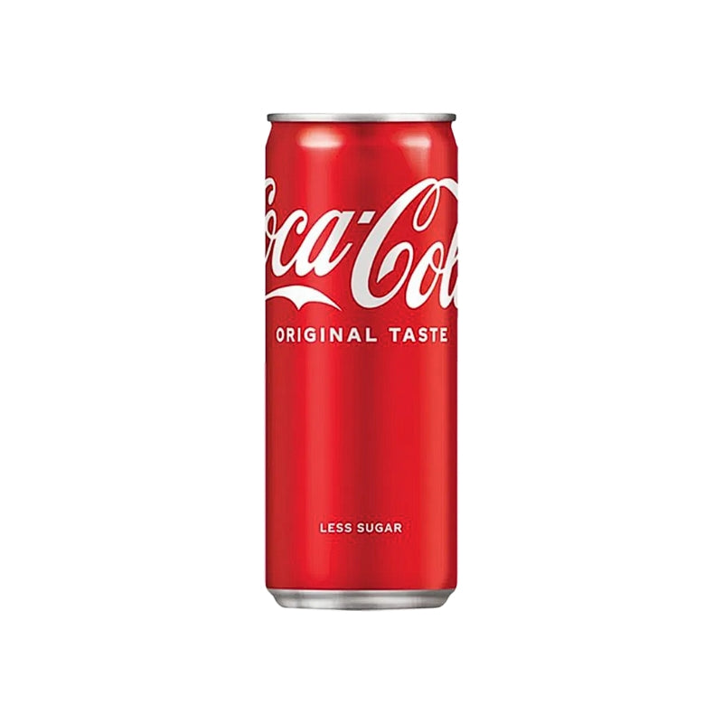 Coca-Cola Coke Can Drink - Less Sugar (24 x 320ml) – DeliBox
