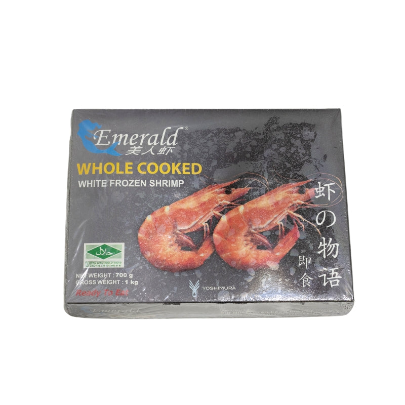 Emerald Vannamei White Cooked Hoso Prawn IQF 31/40 1kg – DeliBox