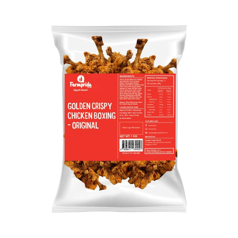 Farmpride Golden Crispy Boxing Chicken (Original) 1kg – DeliBox