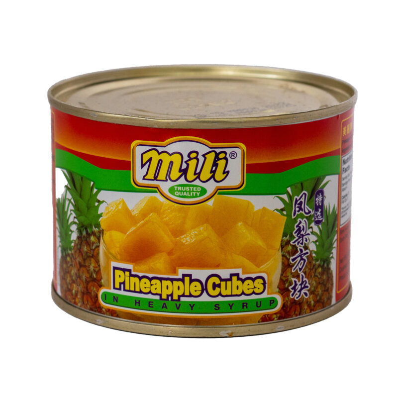 Mili Pineapple Cubes in Heavy Syrup 454g – DeliBox