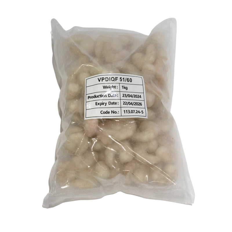 Prawn Vannamei PND IQF 51/60 1kg – DeliBox