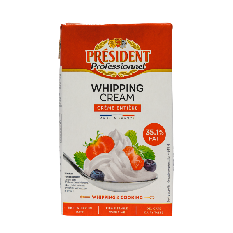 President Whipping Cream 1L – DeliBox